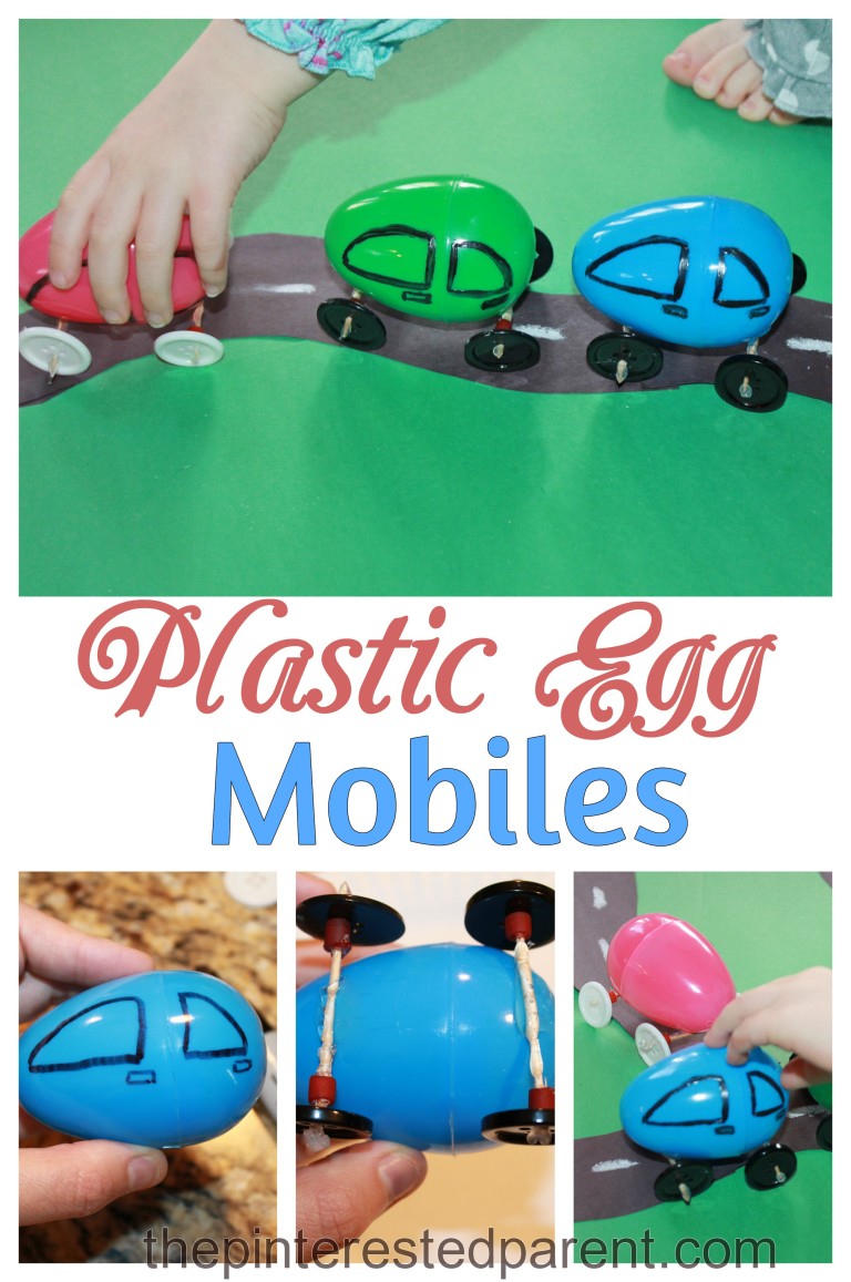 Plastic Easter Egg Cars – The Pinterested Parent