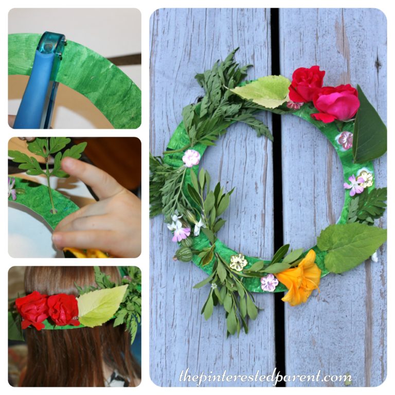 Paper Plate Play Dough Nature Island – The Pinterested Parent