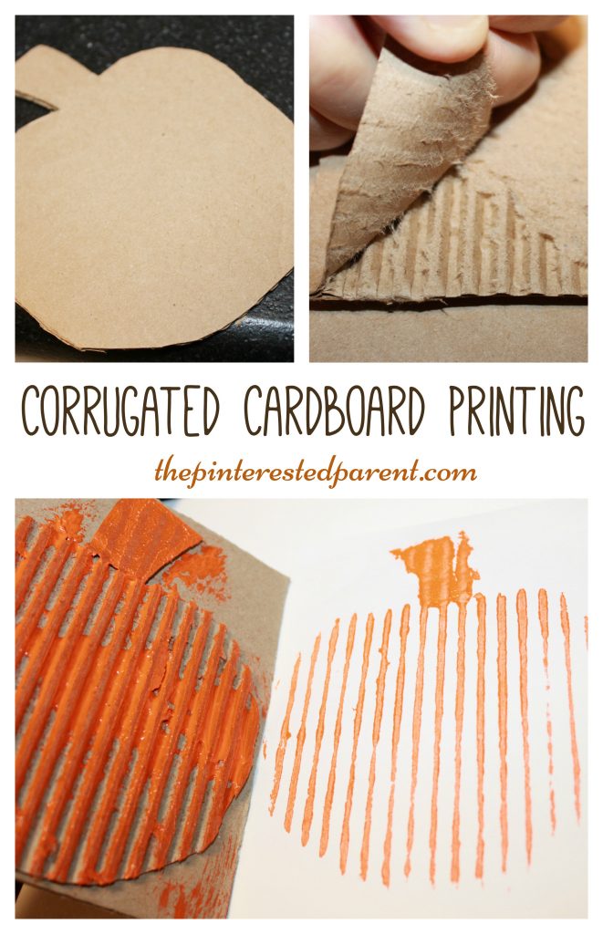 Corrugated Cardboard Printmaking – The Pinterested Parent