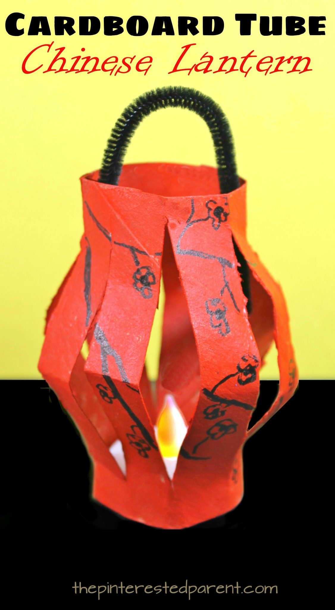 Cardboard Tube Lanterns – The Pinterested Parent