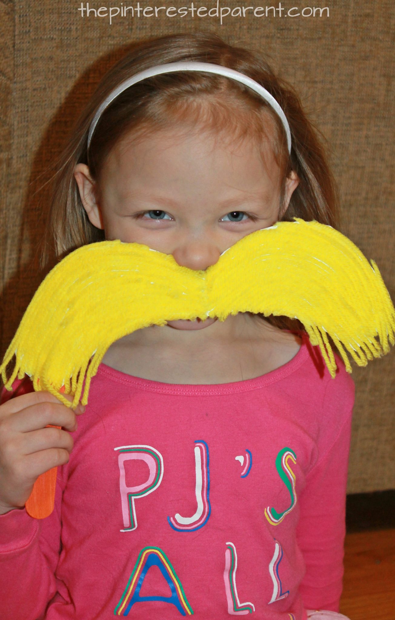 Yarn Lorax Mustache – The Pinterested Parent