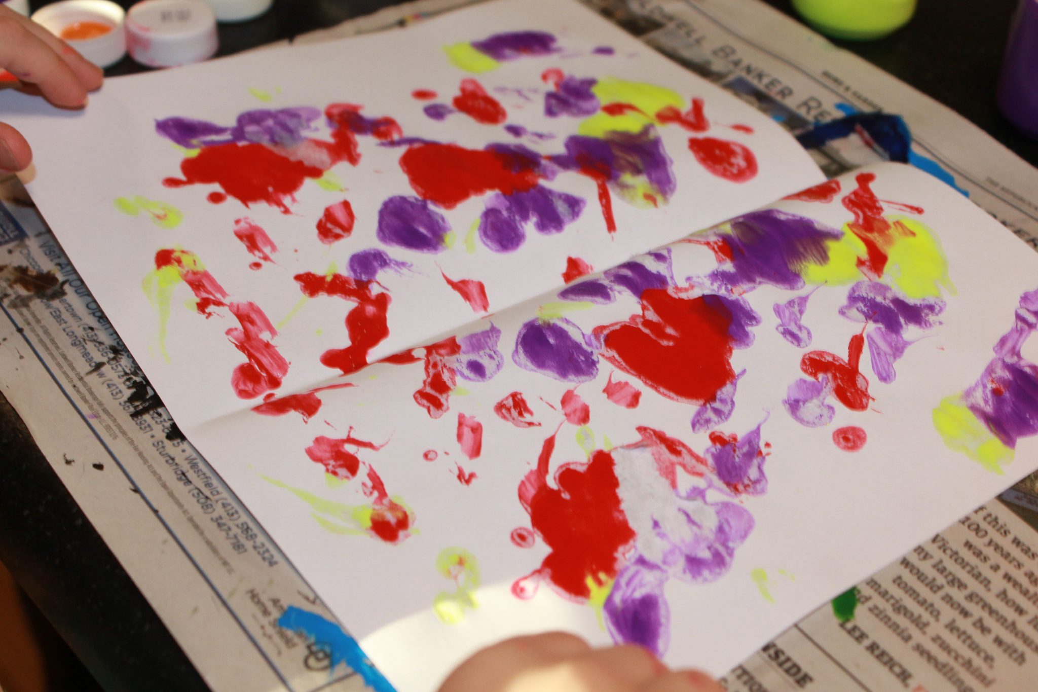 Paint Blot Art Inspiration For Kids – The Pinterested Parent