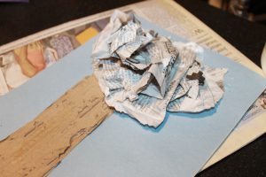 Crumpled Newspaper Fall Tree – The Pinterested Parent