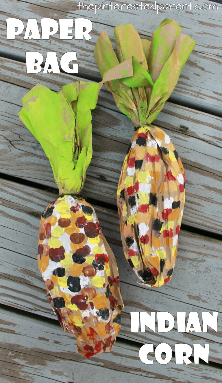 Stuffed Paper Bag Fall Crafts – The Pinterested Parent